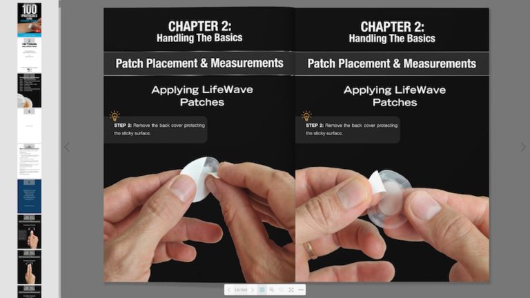 Books Series Using Lifewave Patches – Patching Protocol