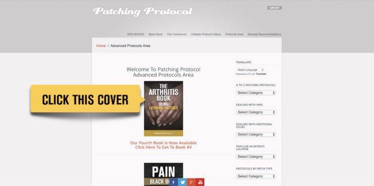 Lifewave Patches Arthritis Book – Patching Protocol